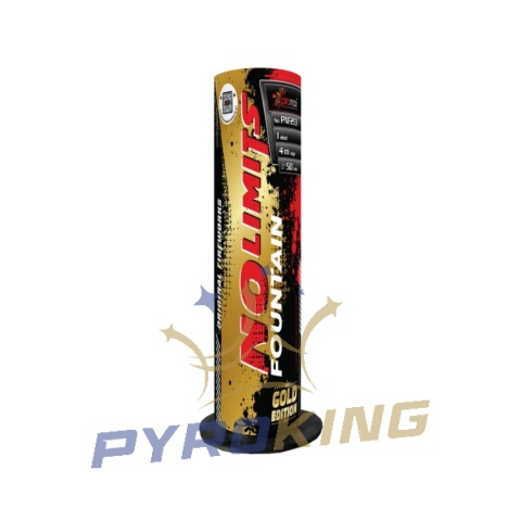 Fontanna pirotechniczna No Limits Gold PXF213 Triplex – złote iskry